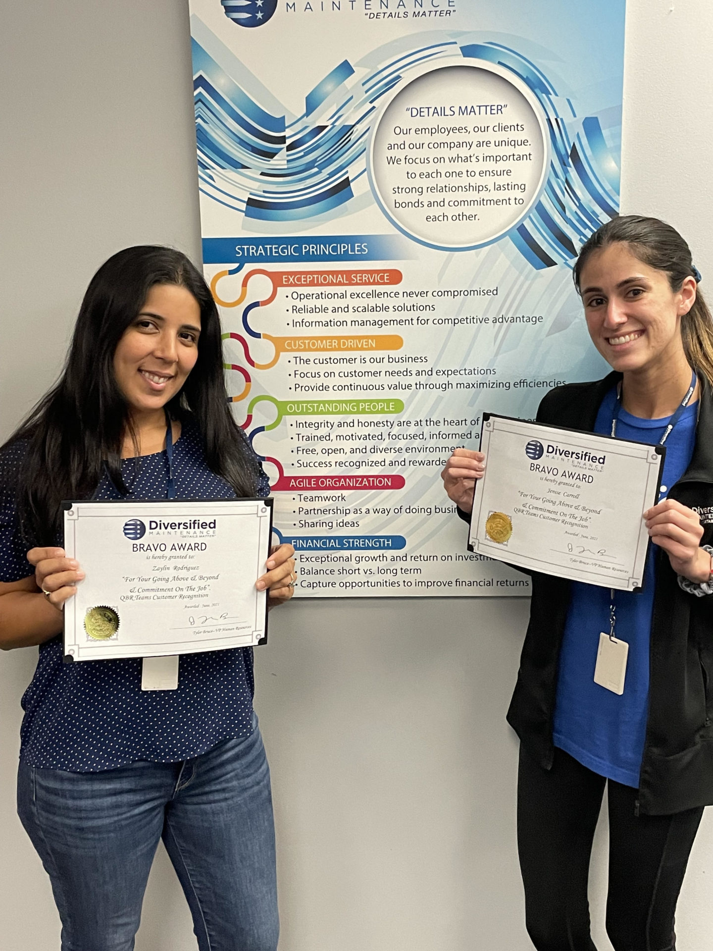 Zaylin and Jenise Win Bravos